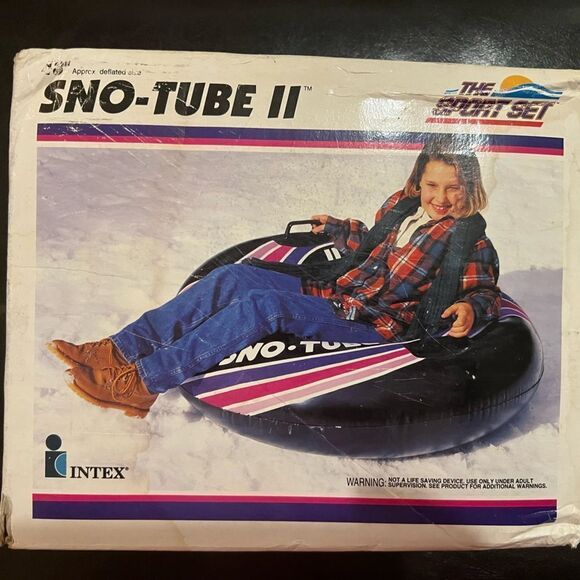Intex | Other | Vintage Intex Snotube2 Thesport Set Heavy Gauge Vinyl ...